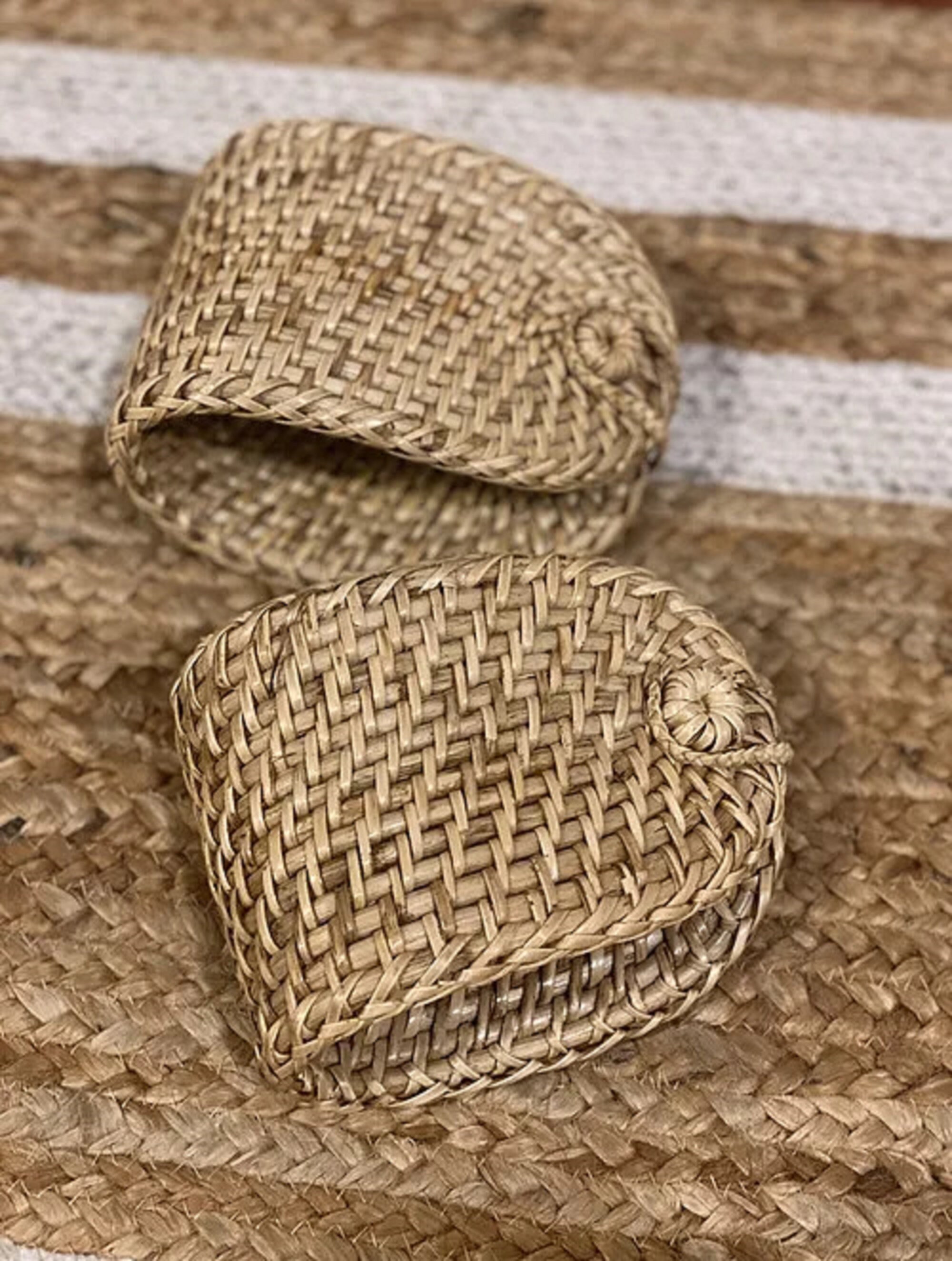 Boho Rattan Tameera Tie-back Eco-friendly, Rustic, Natural Decor ...