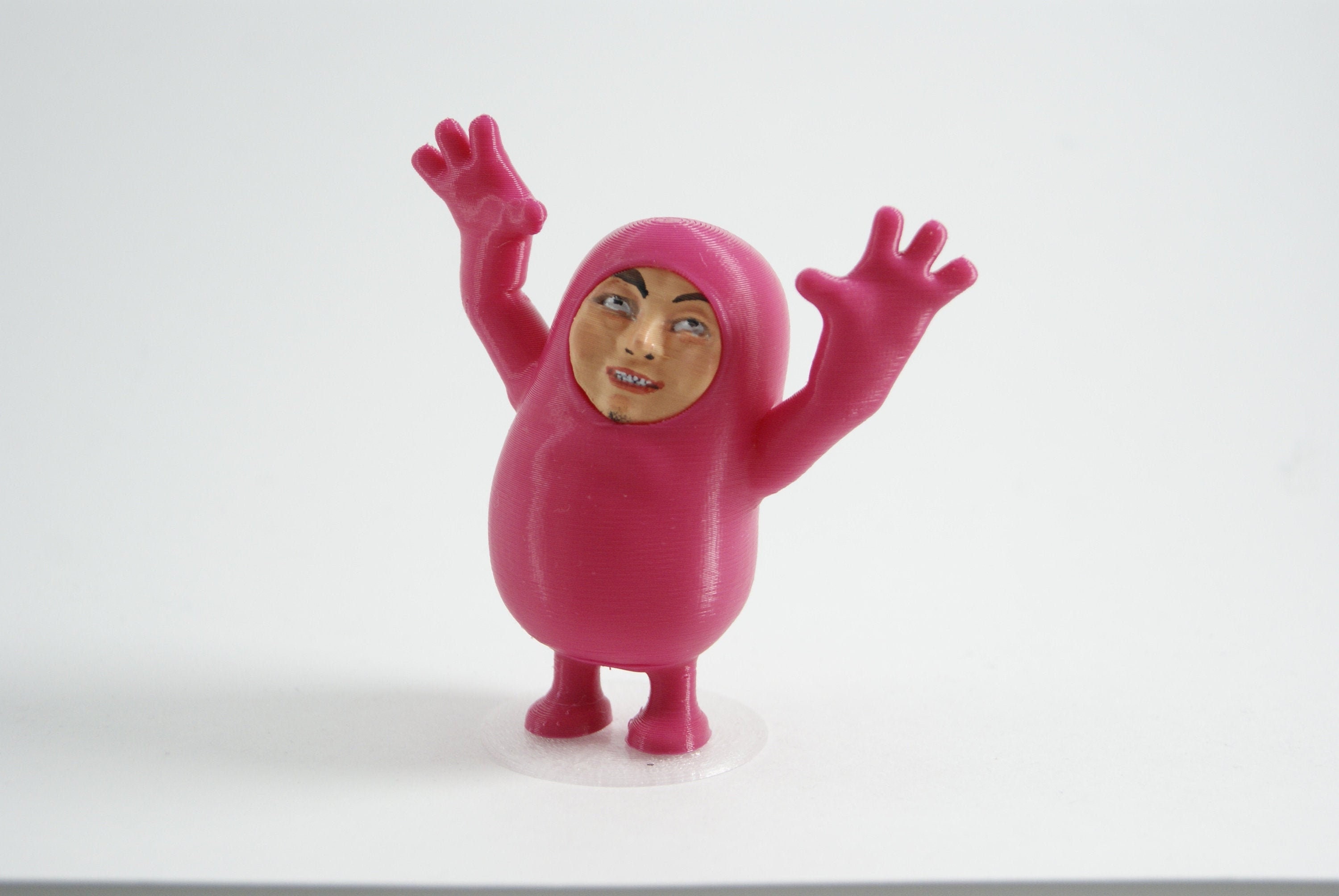 Fall (pink) Guy Figure - Etsy