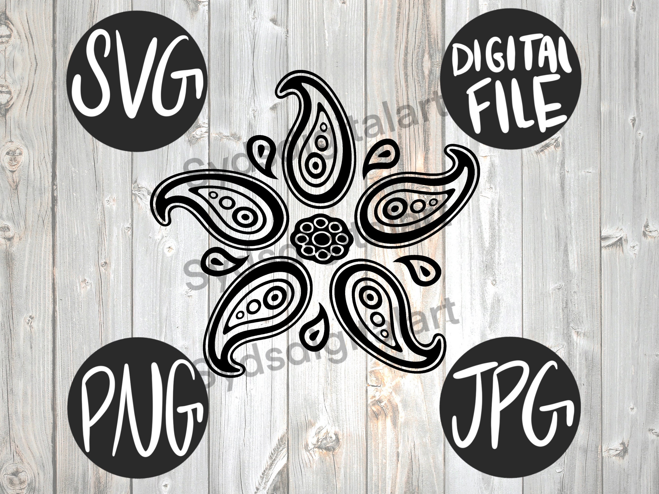 Paisley/paisleigh/star/svg/png/jpeg/decal/tumblers - Etsy