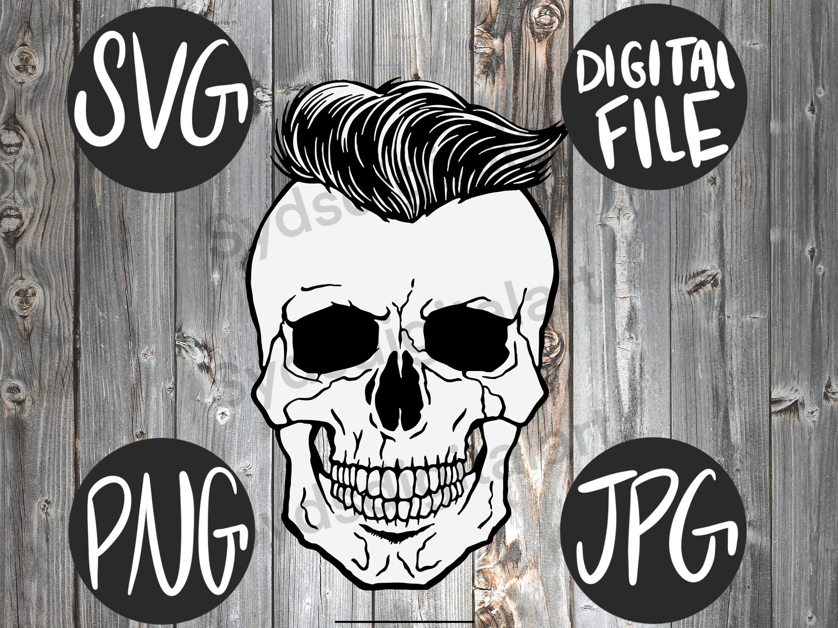 Men/man Skull Sunglasses/mullet/mohawk/jpg/png/svg File - Etsy