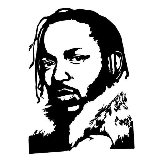 Kendrick Lamar Inspired SVG / PNG Vector Clip Art Clipart | Etsy
