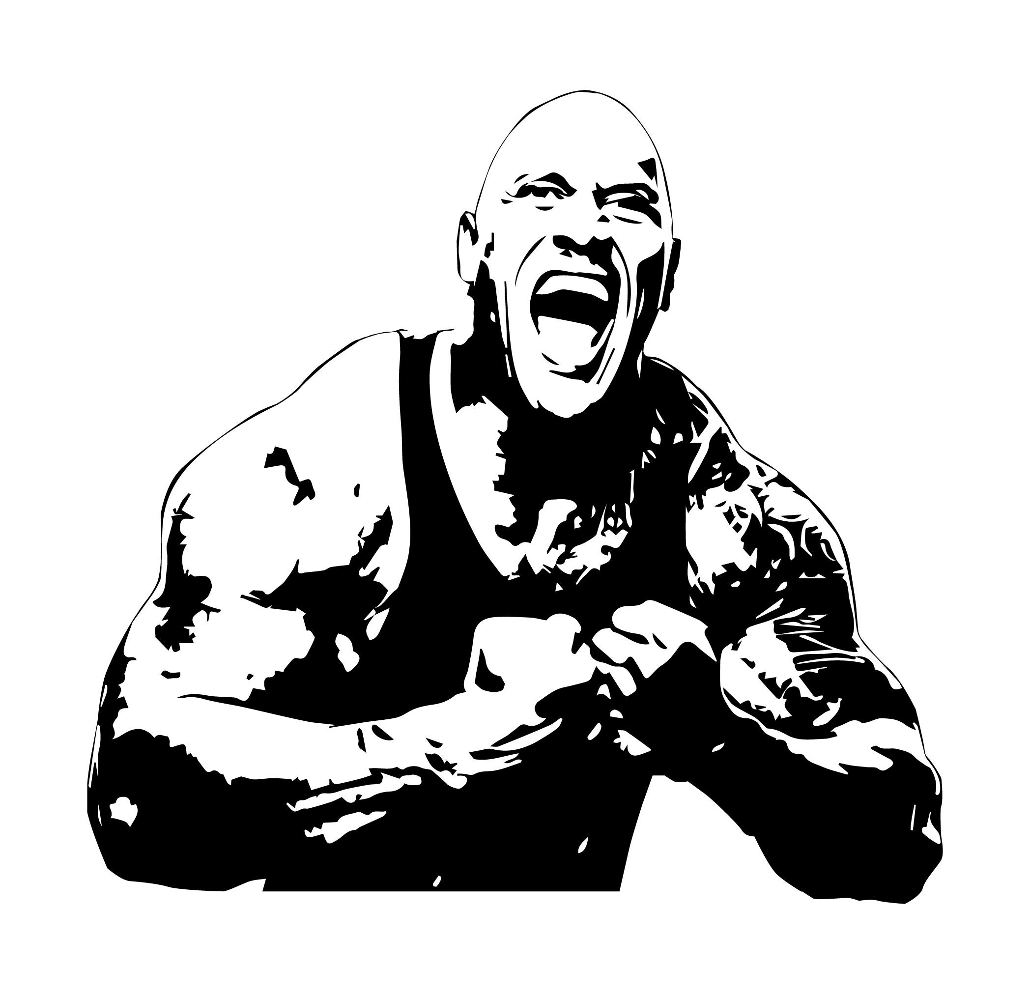 Dwayne Johnson inspiró SVG / PNG Vector Clip Art | Etsy