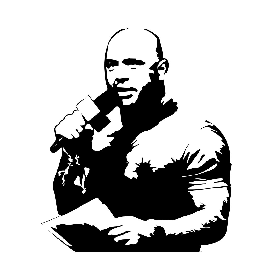 Joe Rogan Inspired SVG / PNG Vector UFC Clipart | Etsy