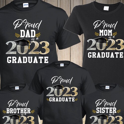 Proud Mom of a 2023 Graduate T-shirt 2023 Graduation Shirt - Etsy