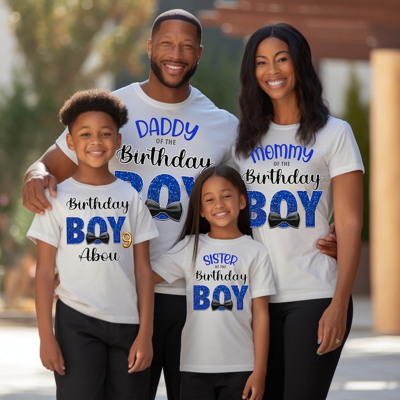 Family Birthday Boy Shirts - Etsy