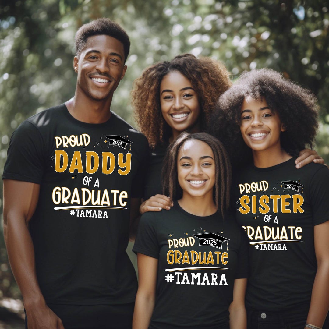Graduation Family Shirts Matching Proud Graduate Shirt Prom Mom of the ...