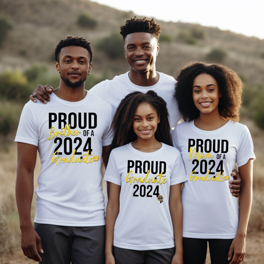 Graduation Family Shirts Matching Proud Graduate Shirt Prom Proud Mom ...