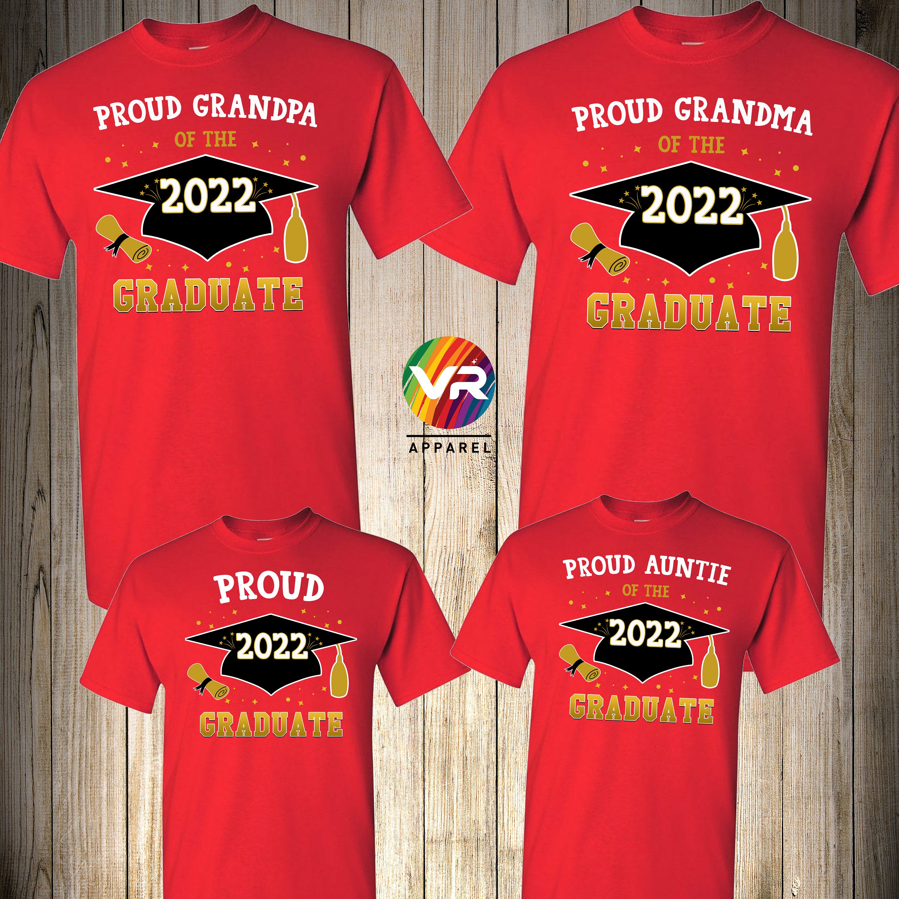 Graduation Family Shirts Matching Proud Graduate Shirt Prom | Etsy