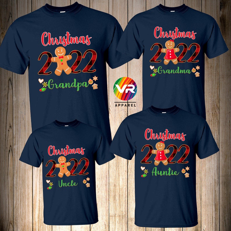 Christmas Family Shirts Gingerbread Christmas Shirts for - Etsy