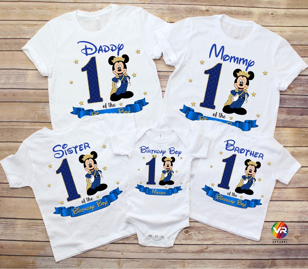 Mickey King Family Shirts Prince Mickey Mouse Mickey Royal Mickey Mommy ...