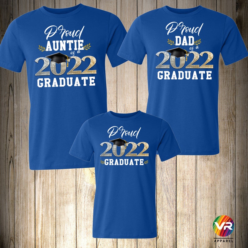 Graduation Family Shirts Matching Proud Graduate Shirt Prom - Etsy