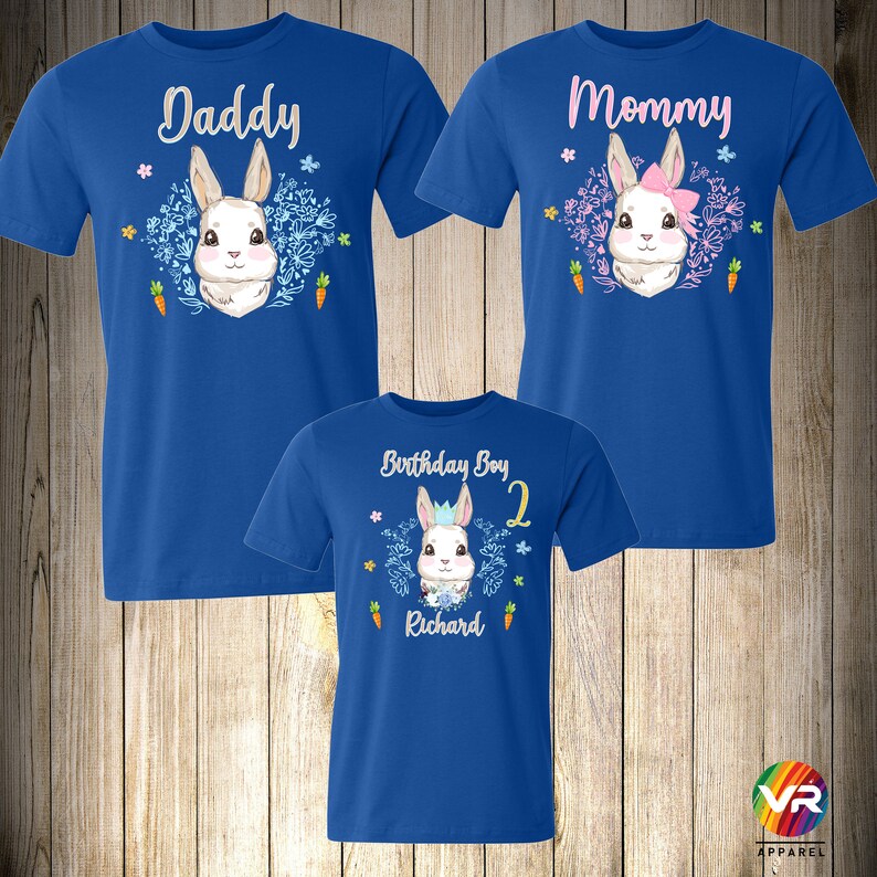 Bunny Family Shirts | Bunny Shirts | Family Matching T-shirts | Family ...