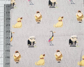 Pixar up Fabric | Etsy