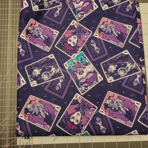 Disney Villains Fabric Ursula Evil Queen Cruella Deville - Etsy