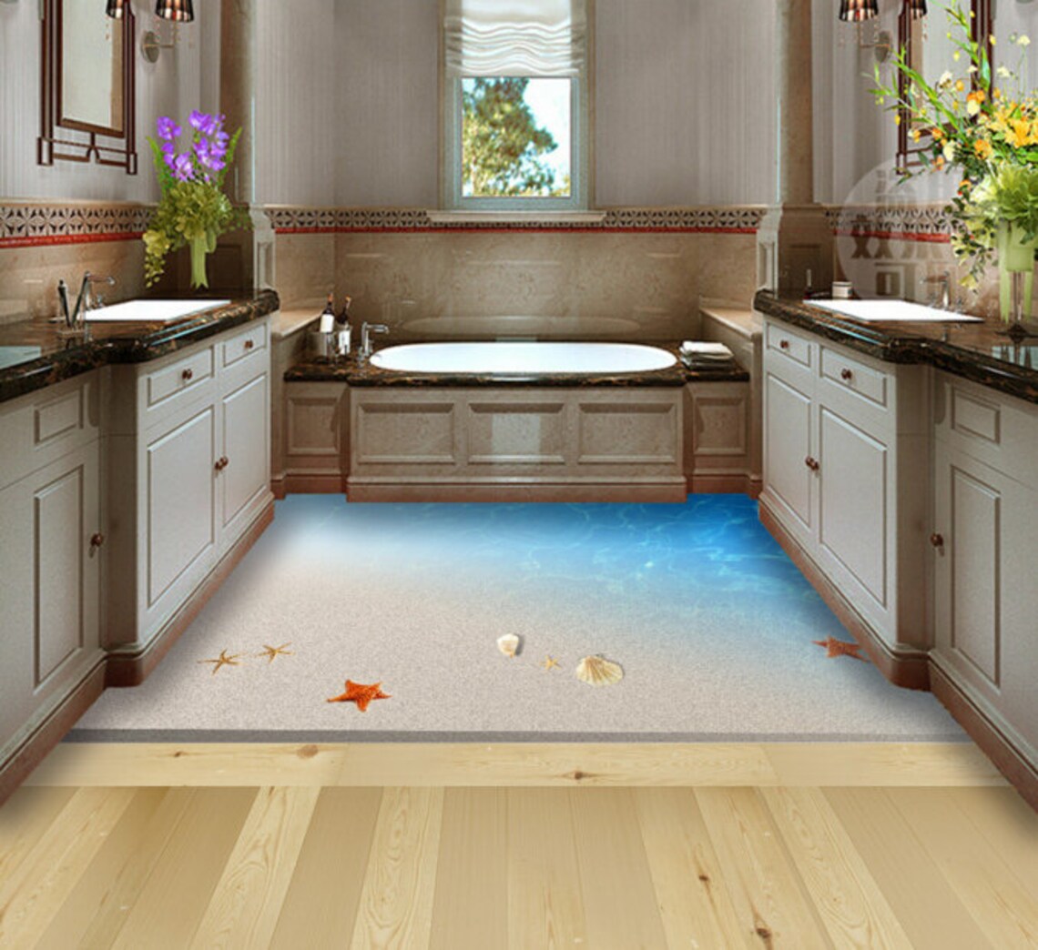 3D Sea Shell 0404 Floor Wallpaper Murals Self-adhesive - Etsy