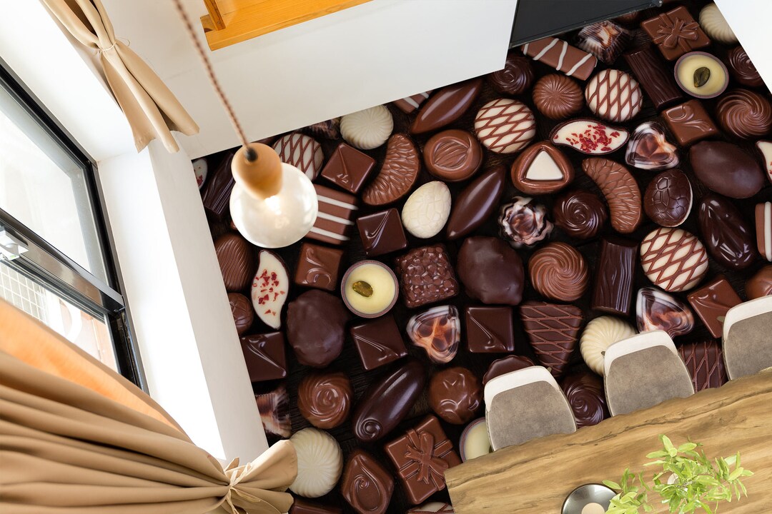3D Chocolate 5371 Floor Wallpaper Murals Self-adhesive Removable ...