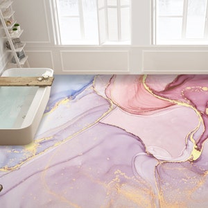 3D Pink Texture 4654 Floor Wallpaper Murals Self-adhesive Removable ...