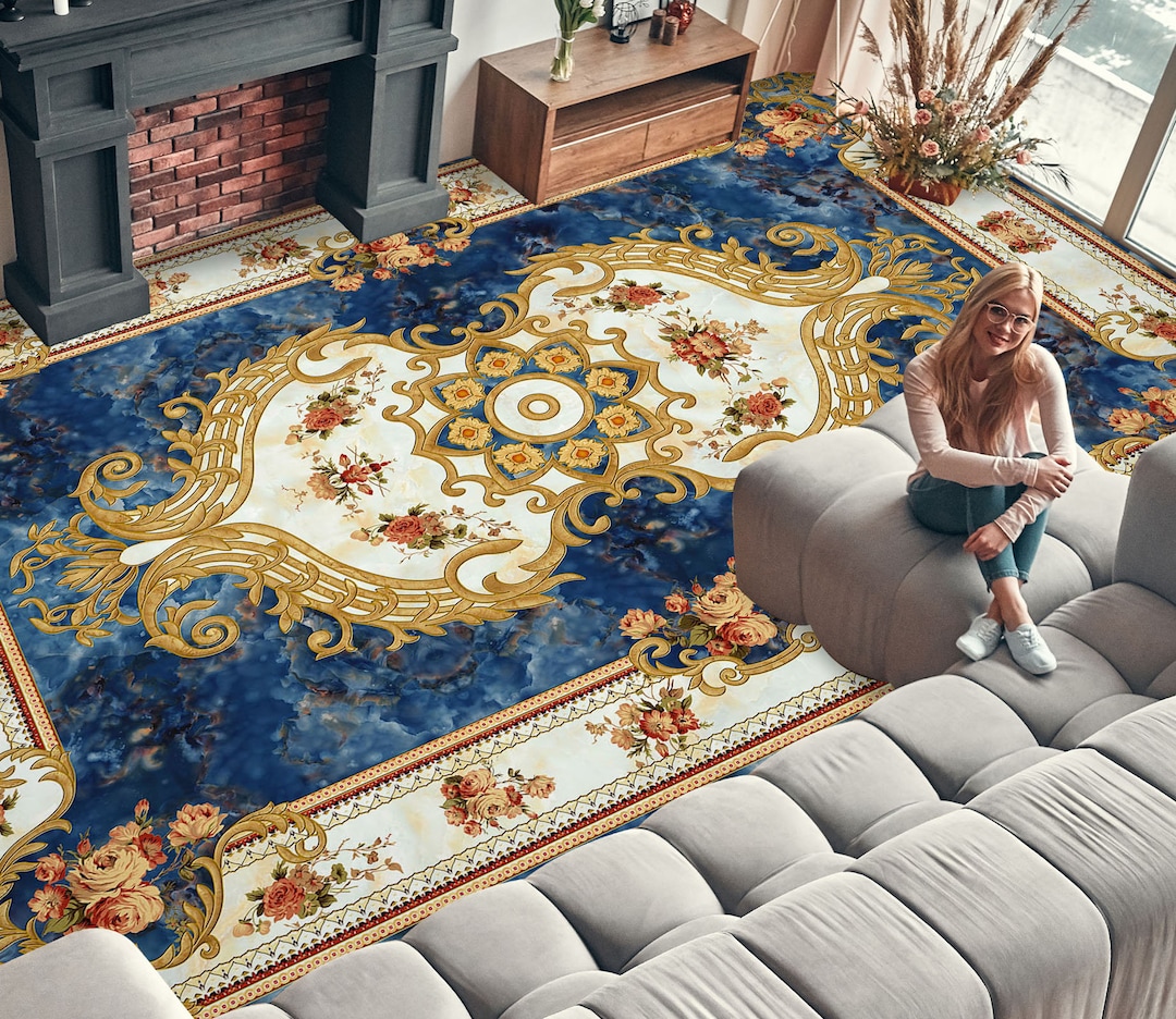 3D Noble Classic Design 3196 Floor Wallpaper Murals Self-adhesive ...