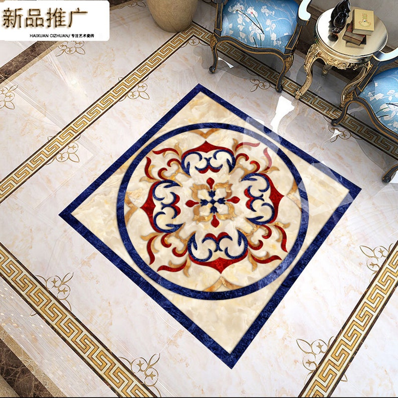 3D Square Pattern 1805 Floor Wallpaper Murals Self-adhesive | Etsy