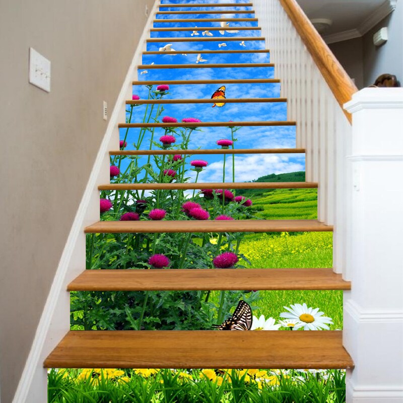 3d Stair Riser Decal - Etsy