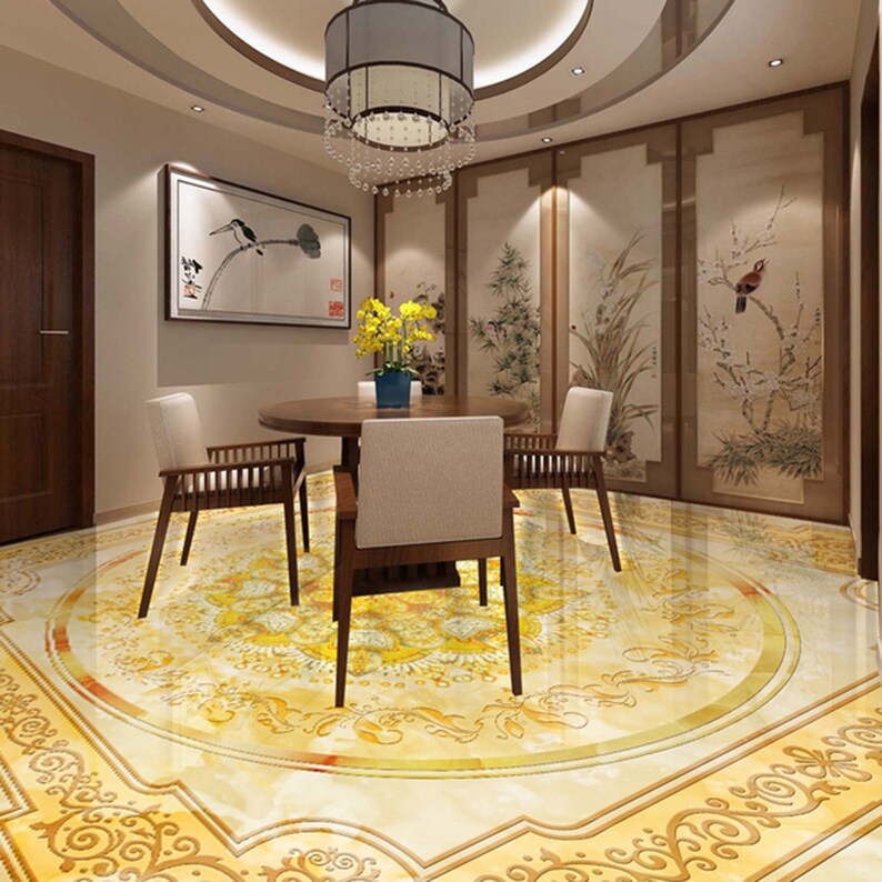 3D Square Pattern 1653 Floor Wallpaper Murals Self-adhesive - Etsy