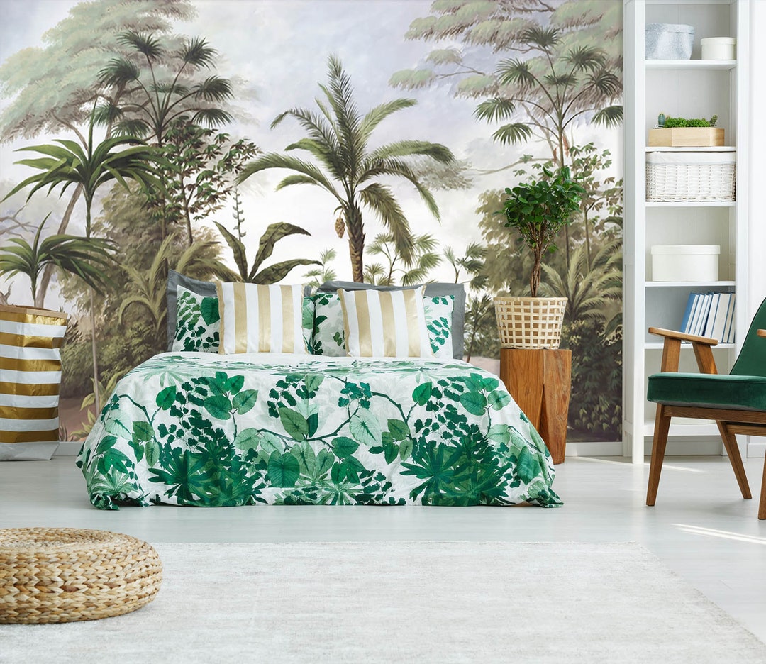 123x87312x219cm Coconut Tree 201 Wallpaper Mural Self Adhesive Peel and ...