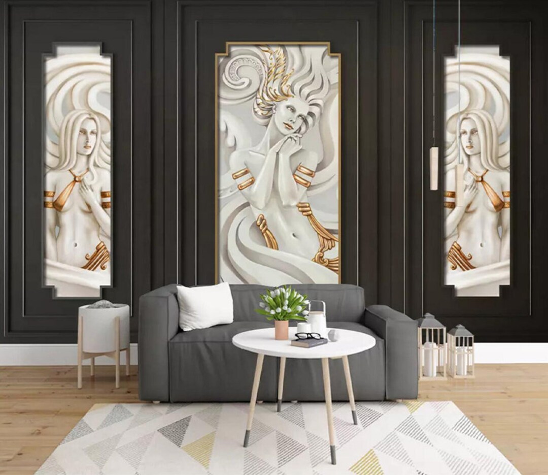Statue Medusa 2859 Wallpaper Mural Self Adhesive Peel and Stick Wall ...
