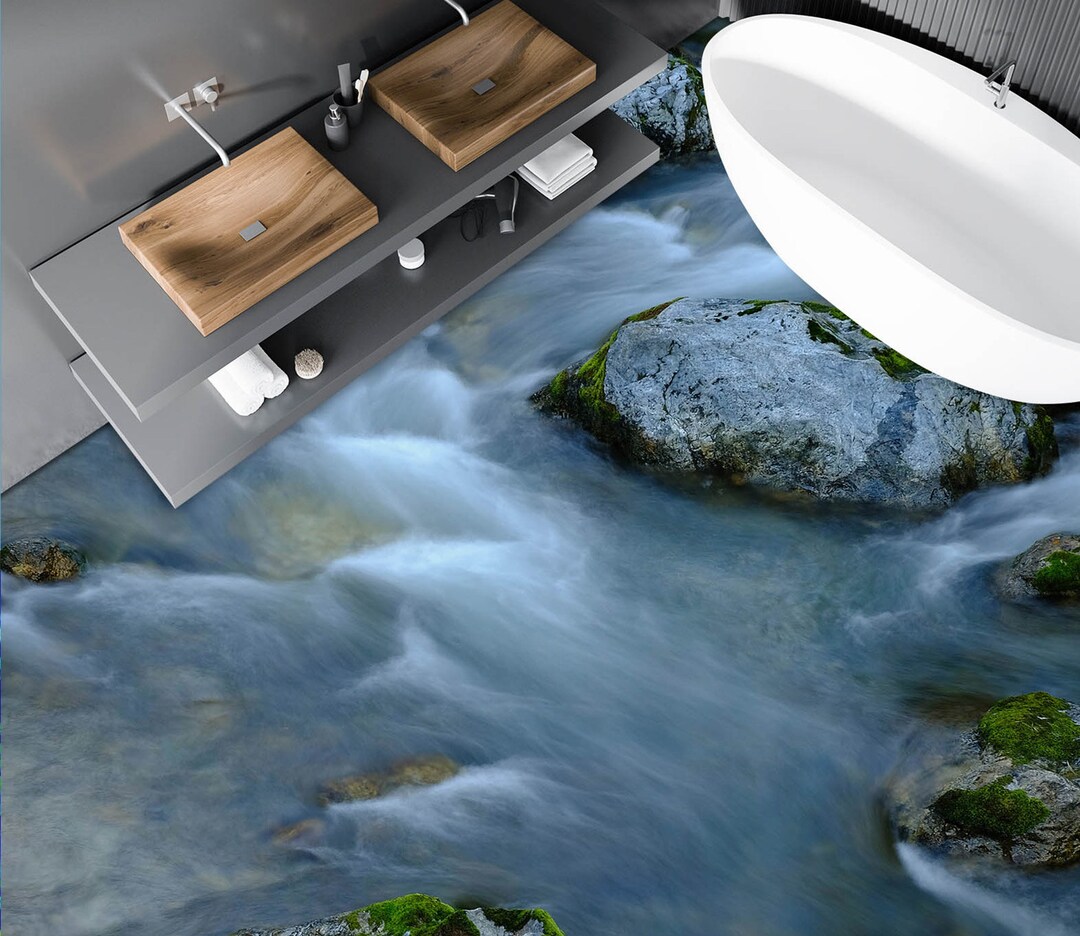 3D Nature Water Dream 7989 Floor Wallpaper Murals Self-adhesive ...