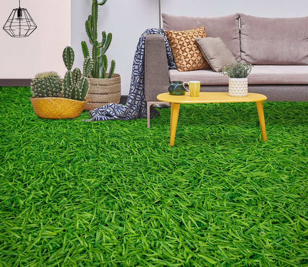3D Dark Green Grass 8069 Floor Wallpaper Murals Self-adhesive - Etsy