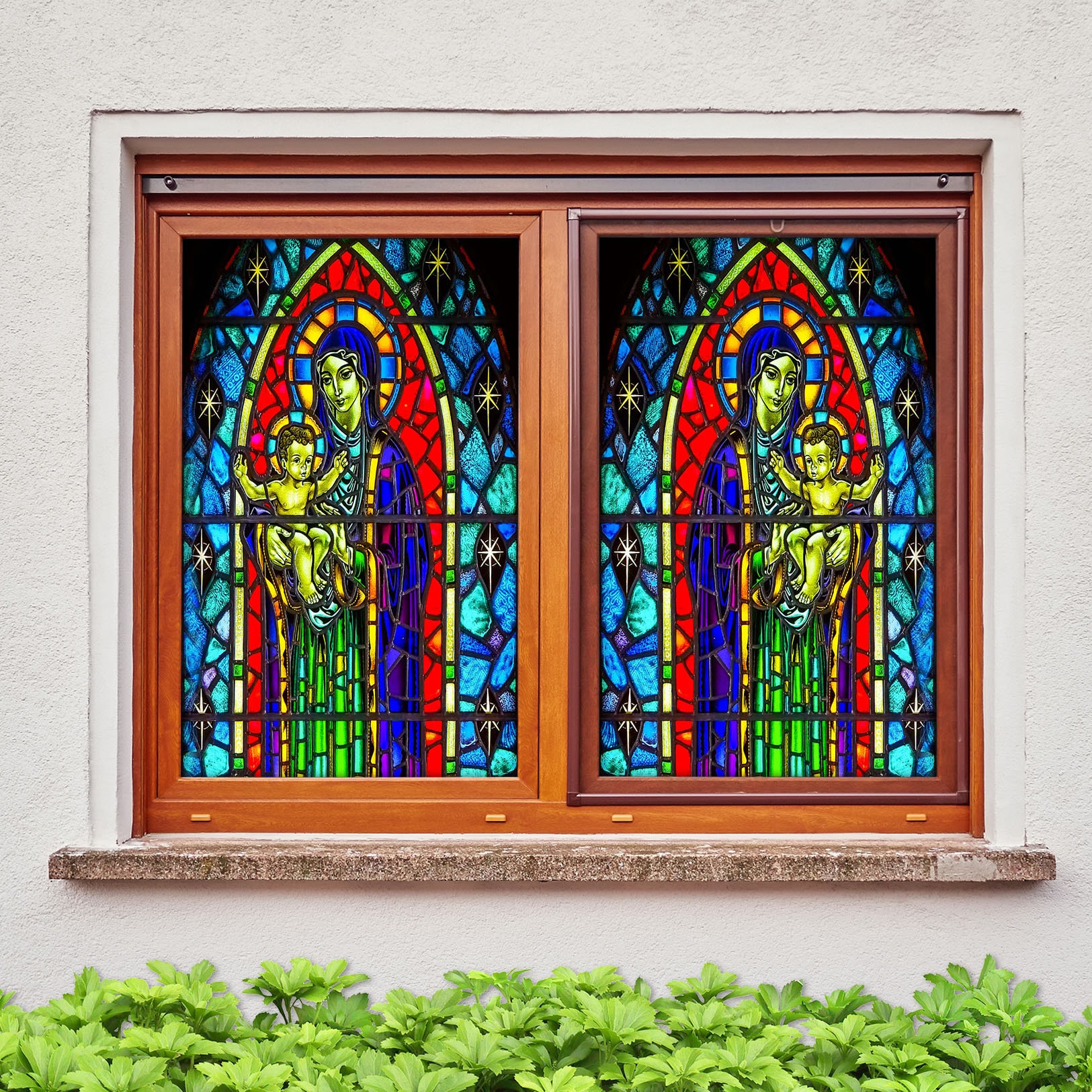 3D Cute Happy Baby W6475 Window Film Print Sticker Cling - Etsy