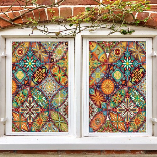 3D Interesting Pattern W1361 Window Film Print Sticker Cling - Etsy