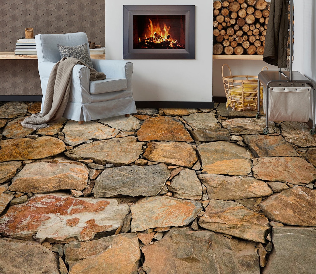 3D Ancient Stones 9294 Floor Wallpaper Murals Self-adhesive Removable ...