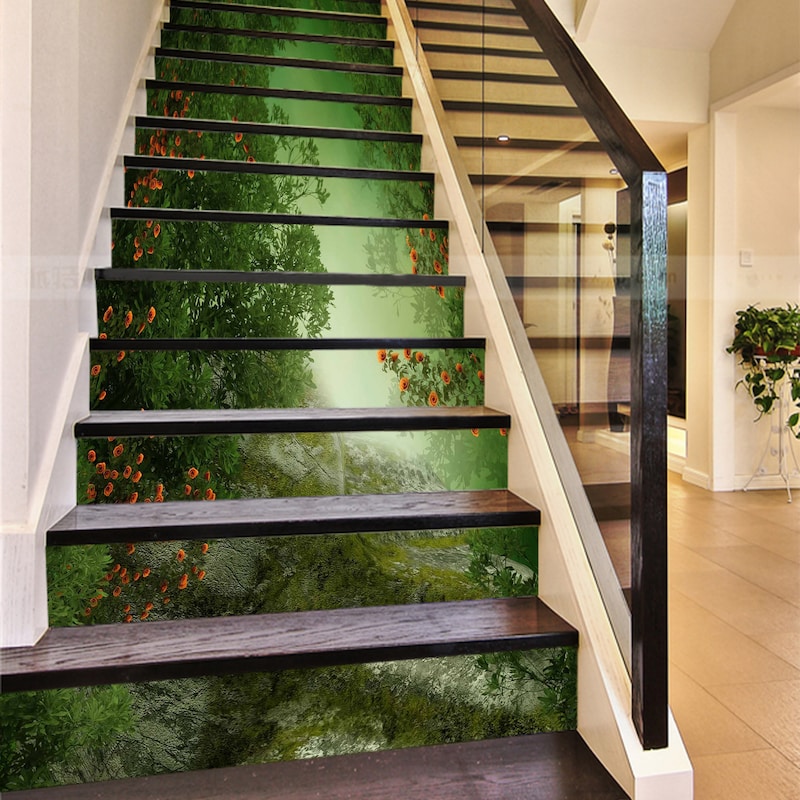 3d Stair Riser Decal - Etsy
