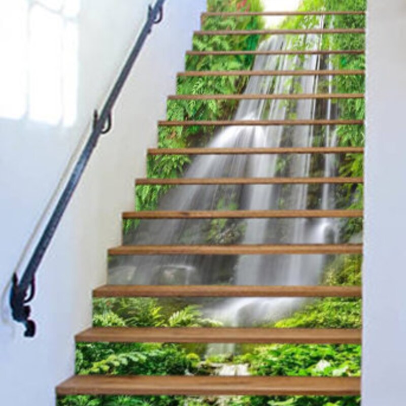 3d Stair Riser Decal - Etsy
