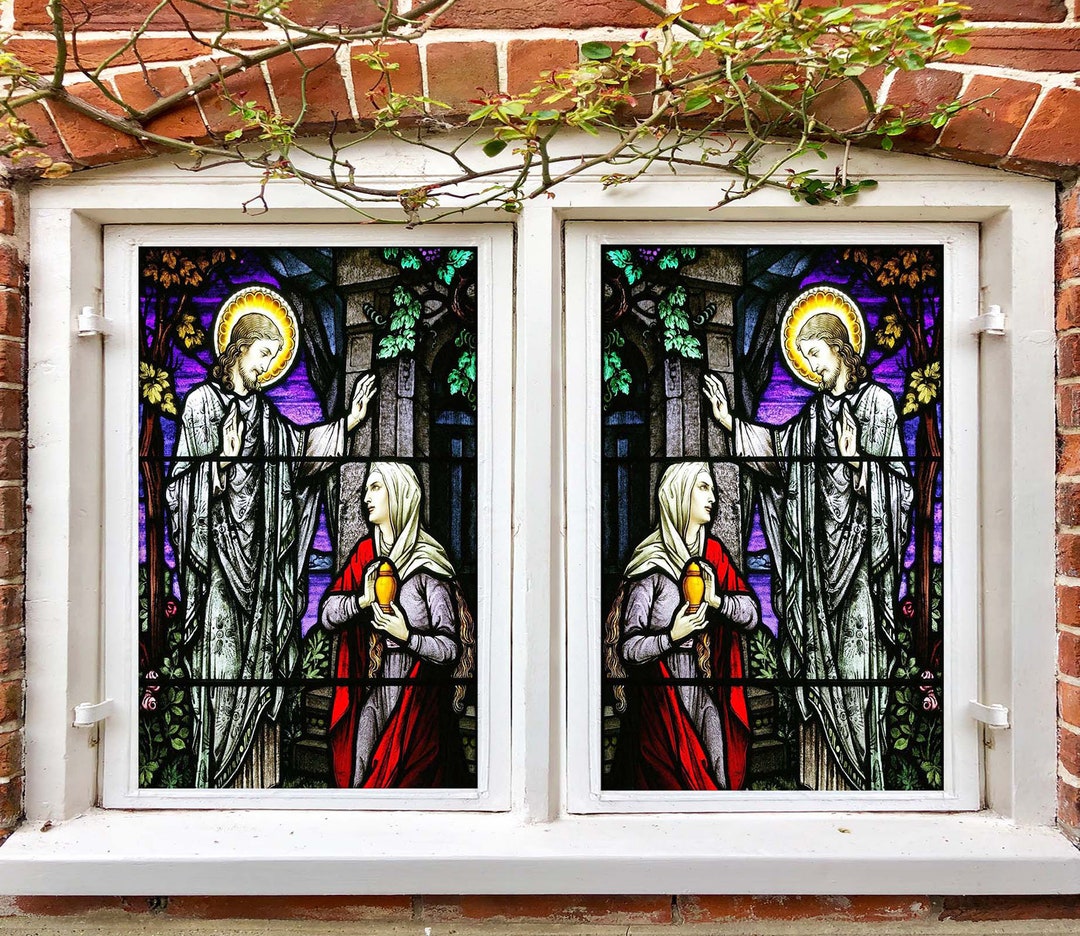 3D Golden Bottle W6325 Window Film Print Sticker Cling Stained Glass ...