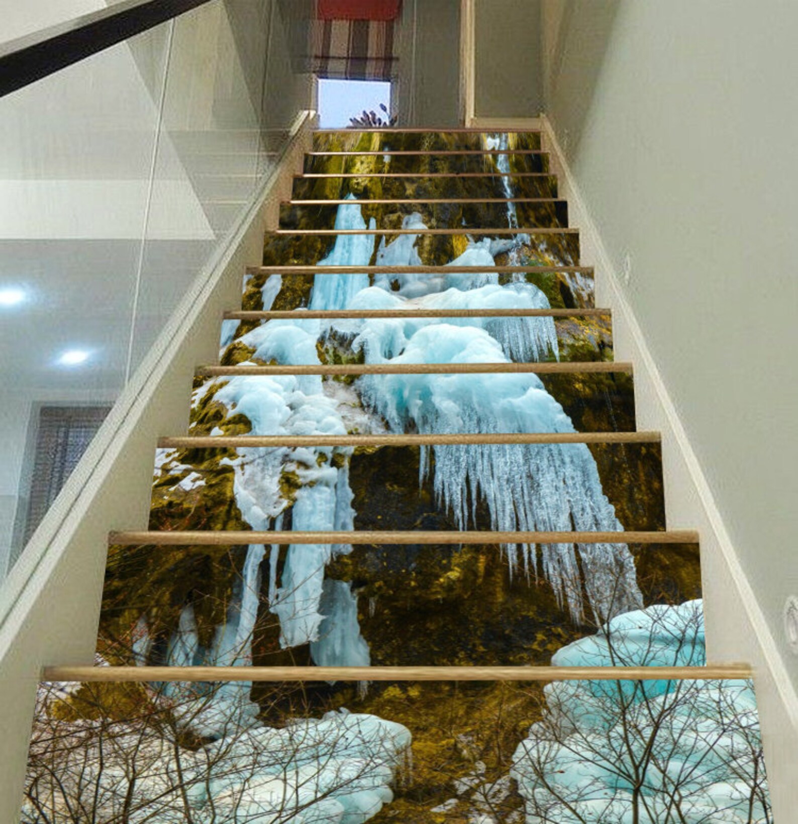 3D Freeze SS619 Pattern Tile Marble Stair Risers Decoration - Etsy