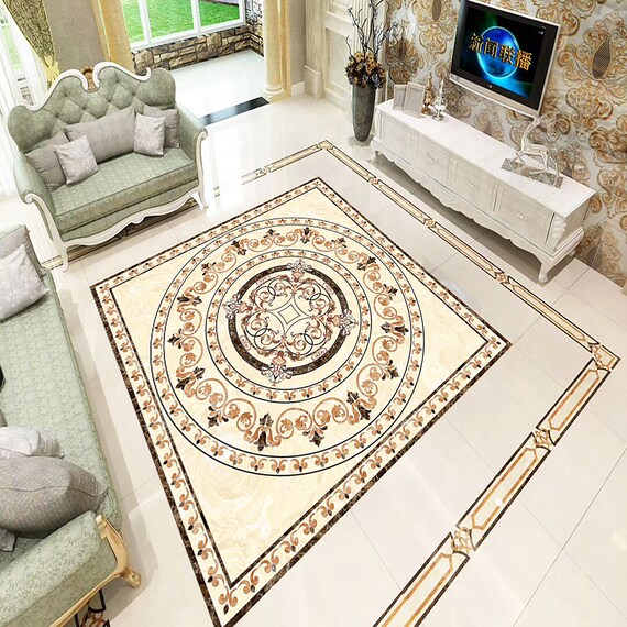 3D Square Lace 1477 Floor Wallpaper Murals Self-adhesive - Etsy