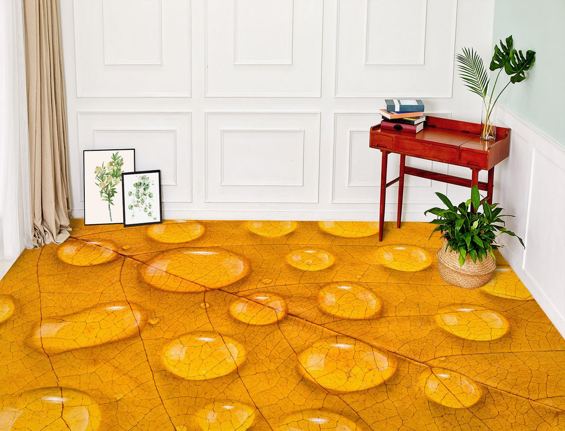 3D Water Drop 3178 Floor Wallpaper Murals Self-adhesive Removable ...