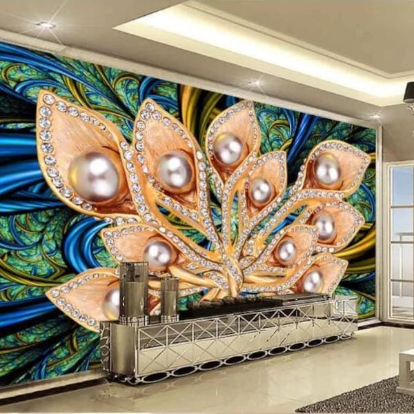 Jewelry Wall Mural - Etsy