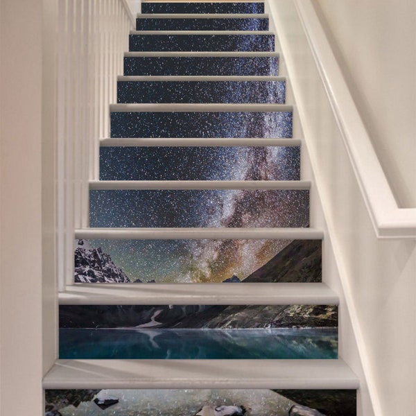 Starry Night Tile Decal - Etsy