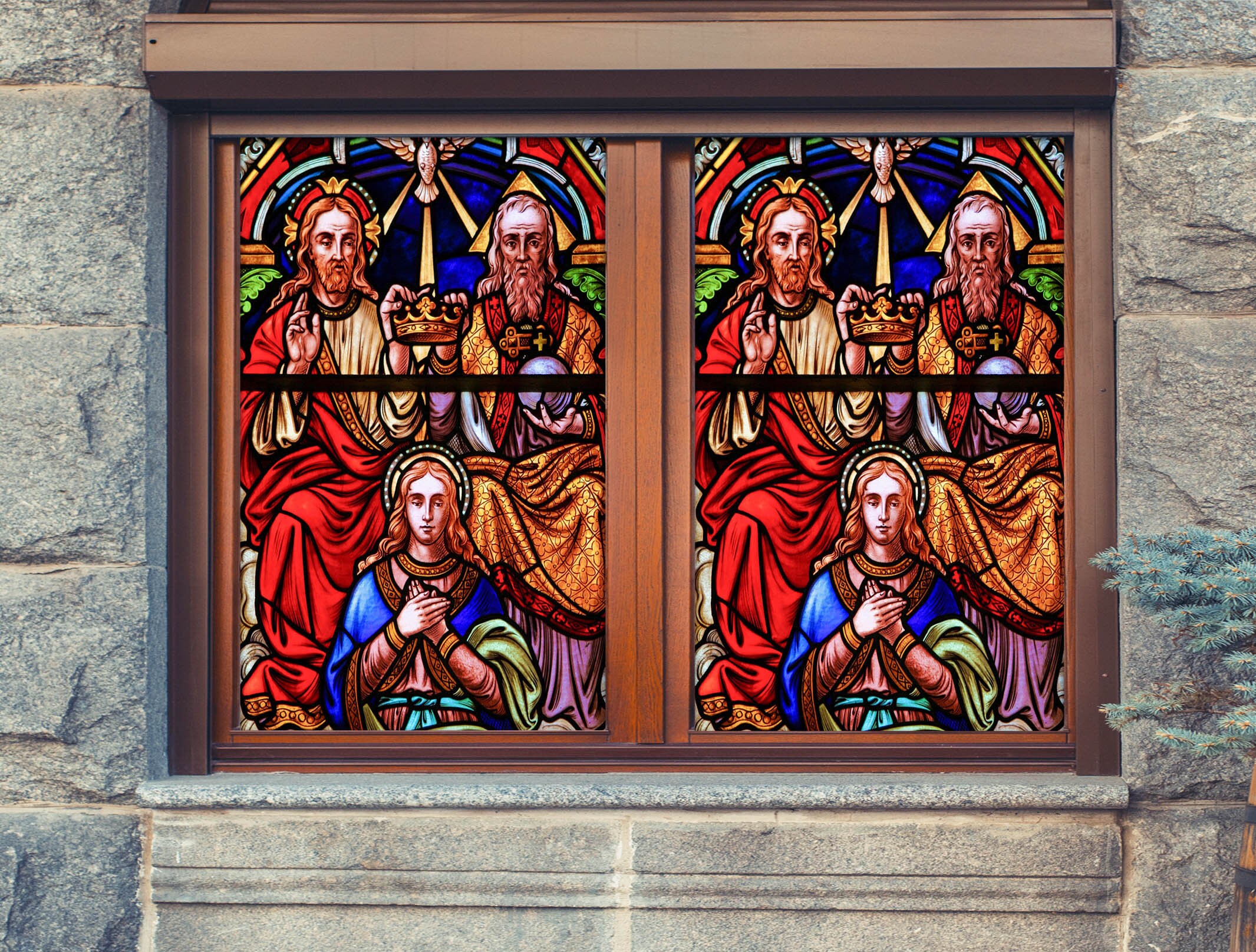 3D Symbol Of Dignity W461 Window Film Print Sticker Cling | Etsy