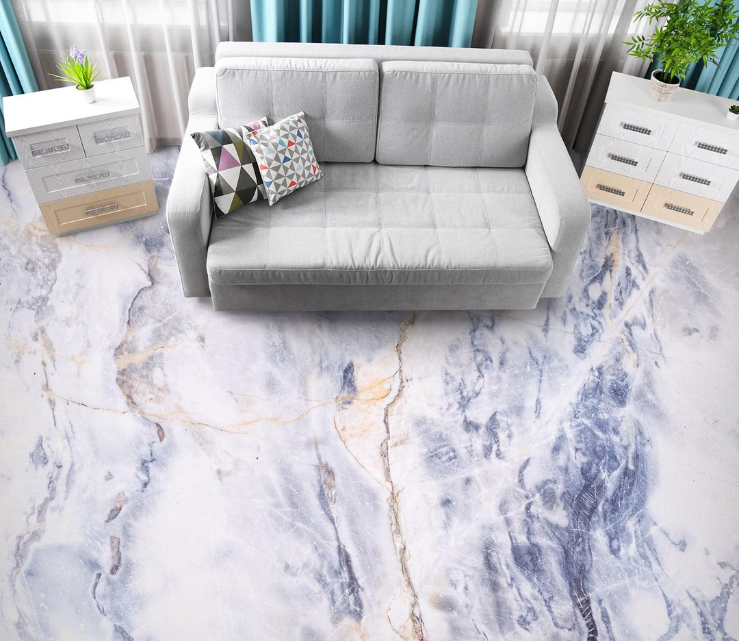 3D Gentle Texture Colors 2468 Floor Wallpaper Murals Self-adhesive ...