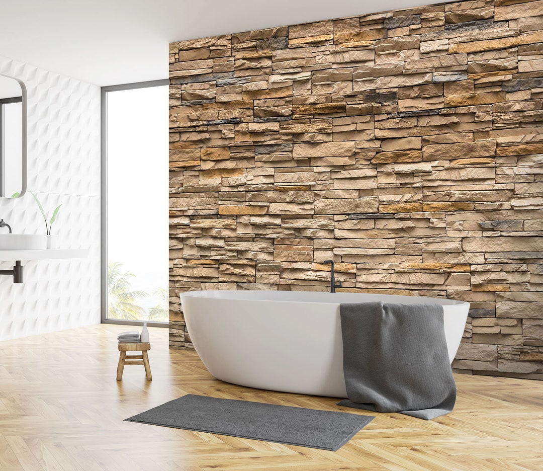 Brick Wall Texture 1432 Wallpaper Mural Self Adhesive Peel and Stick ...