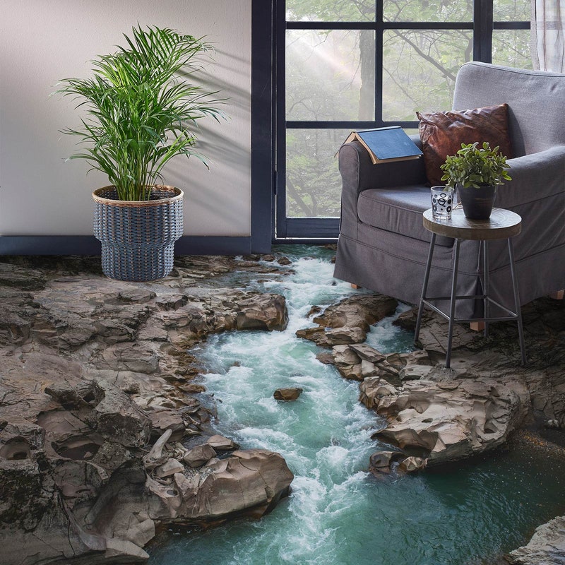 River Rock Rug - Etsy