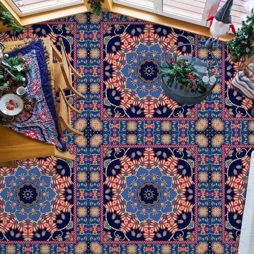 3D Square Pattern 1487 Floor Wallpaper Murals Self-adhesive - Etsy