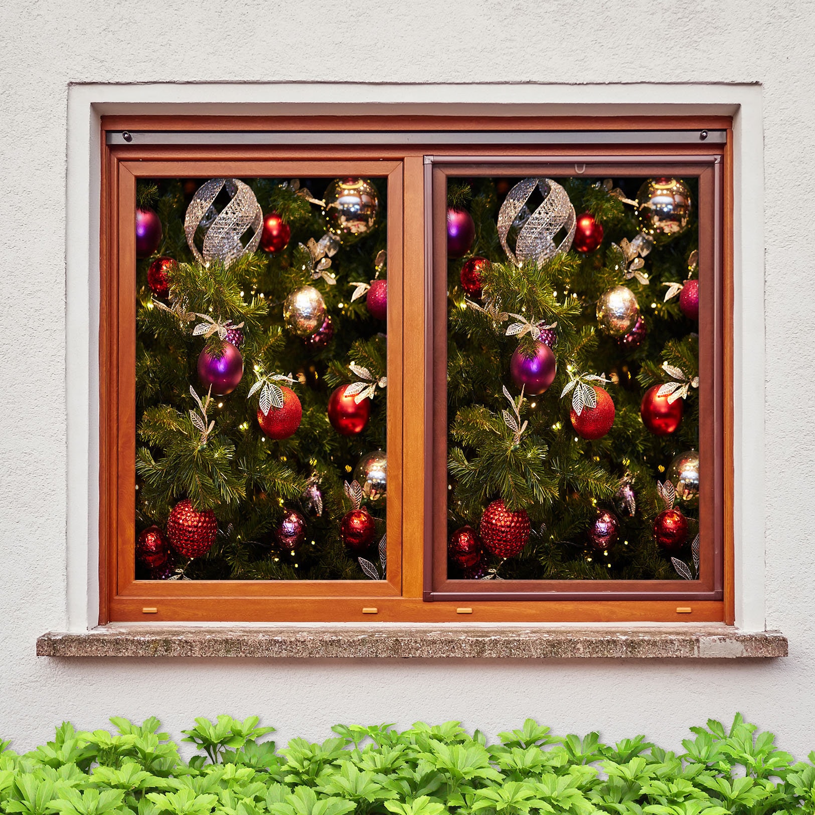 3D Color Bells W203 Christmas Window Film Print Sticker Cling - Etsy