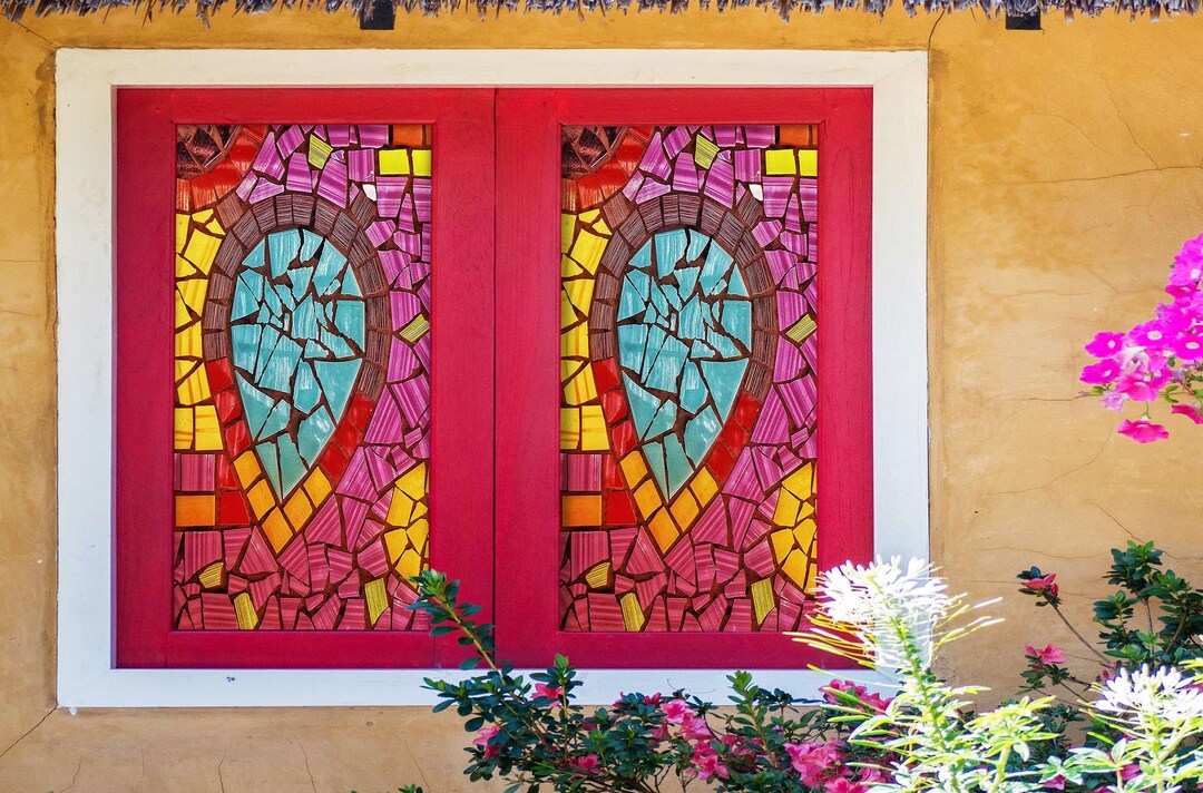 3D Colored Water Drops 182 Window Film Print Sticker Cling - Etsy