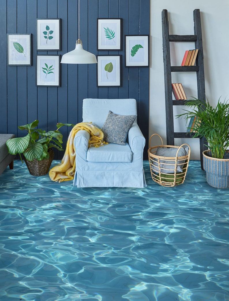 3D Artistic Water Ripples 8779 Floor Wallpaper Murals Self-adhesive ...