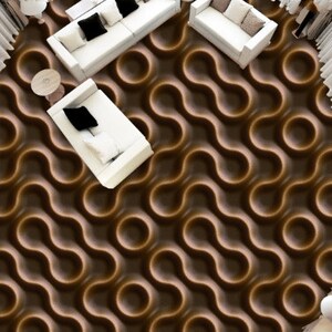 3D Circular Hole 0330 Floor Wallpaper Murals Self-adhesive Removable ...