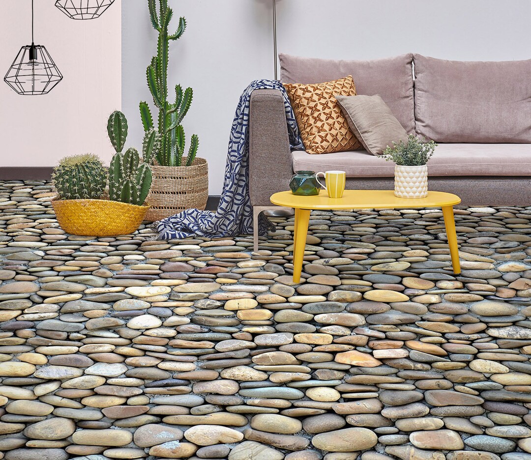 3D Cobblestone Design 2532 Floor Wallpaper Murals Self-adhesive ...